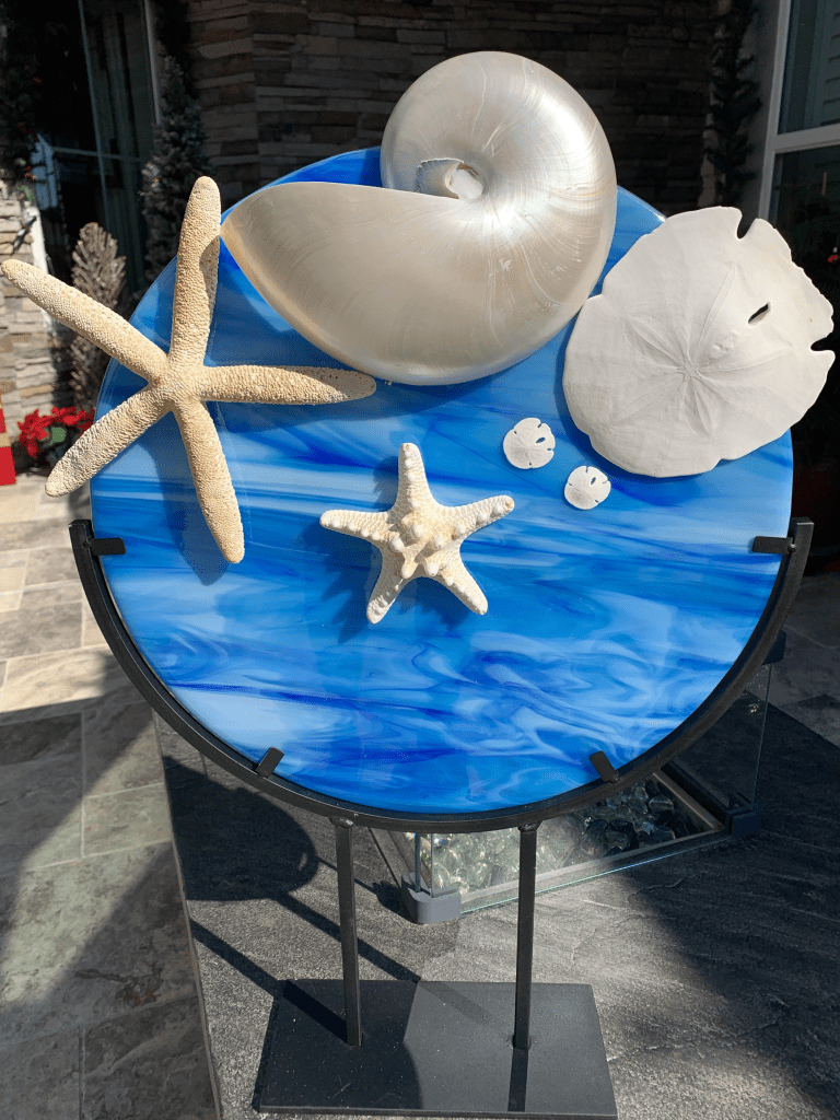 Sea Shells and Stained Glass | Allie Kay's Glass & More